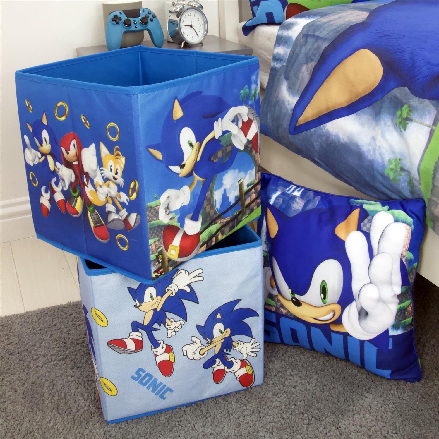 Pack Of Sonic Storage Boxes