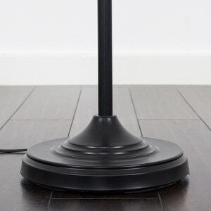 Traditional Style Black Barley Twist Floor Lamp Base