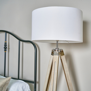 Clipper Tripod Brown Floor Lamp