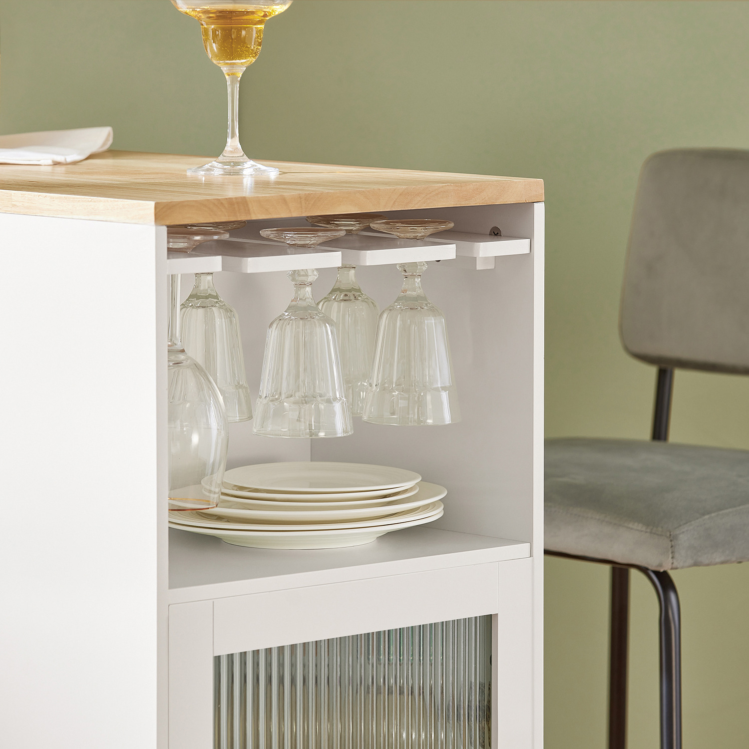 Aarilynn Breakfast Bar Table