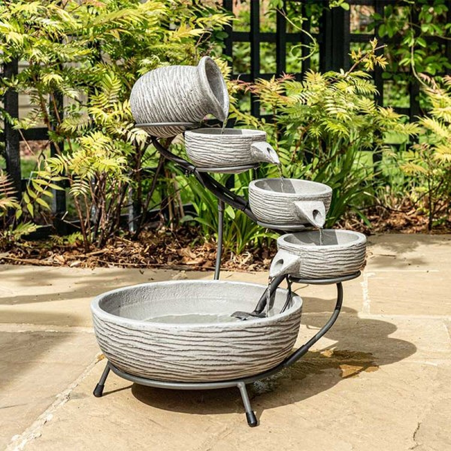 Grey Cascade Water Feature