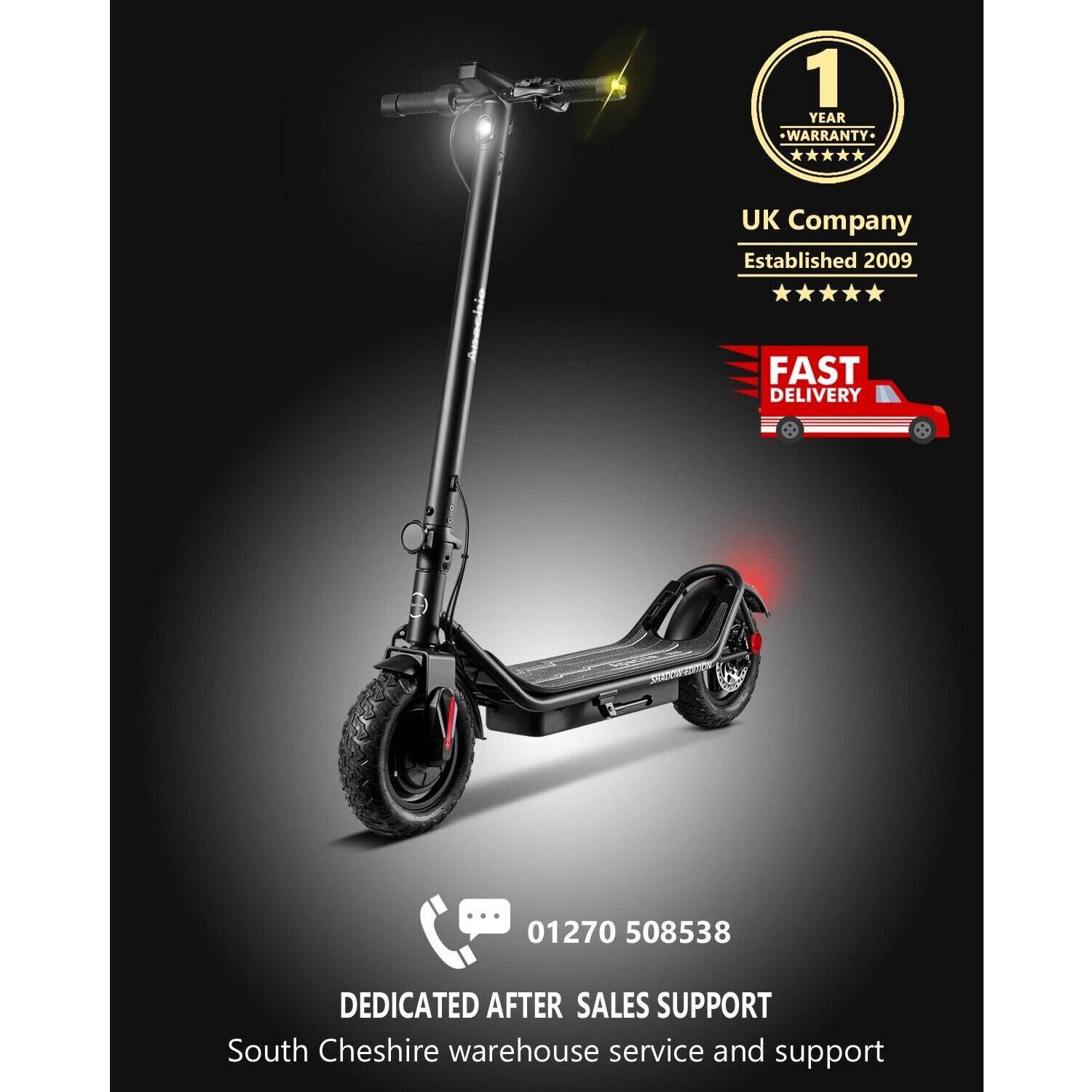Apachie Shadow Edition 500W Electric Scooter