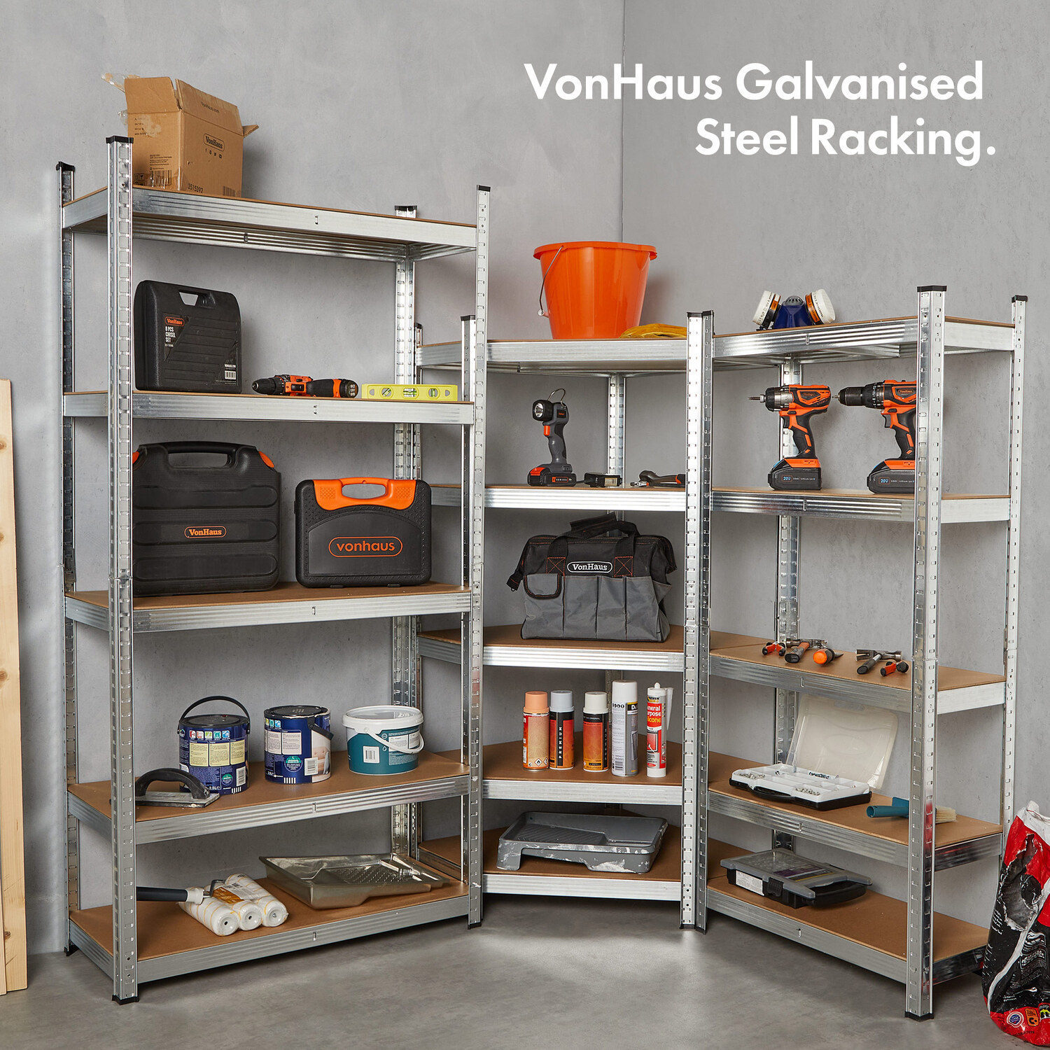 5 Tier Garage Shelving Units
