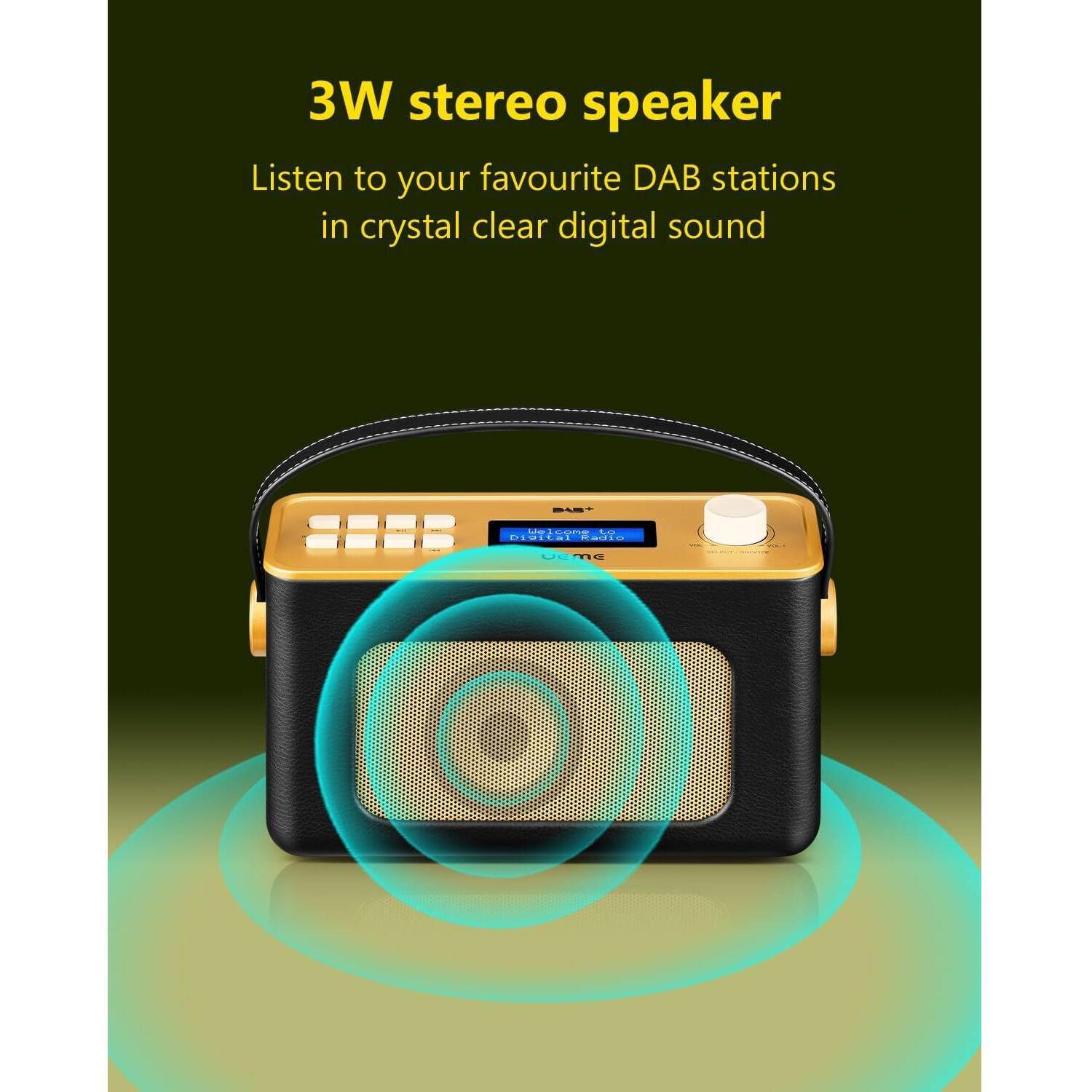 DAB Bluetooth Digital Radio