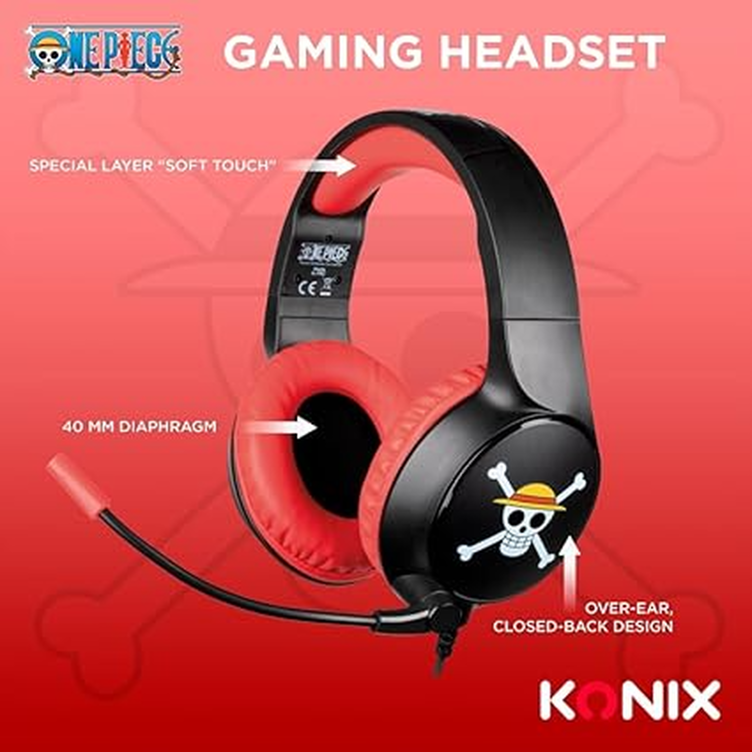 Konix One Piece Gaming Headset