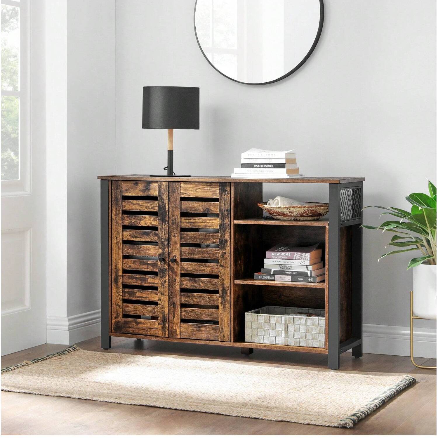 VASAGLE Storage Cabinet with 2 Doors
