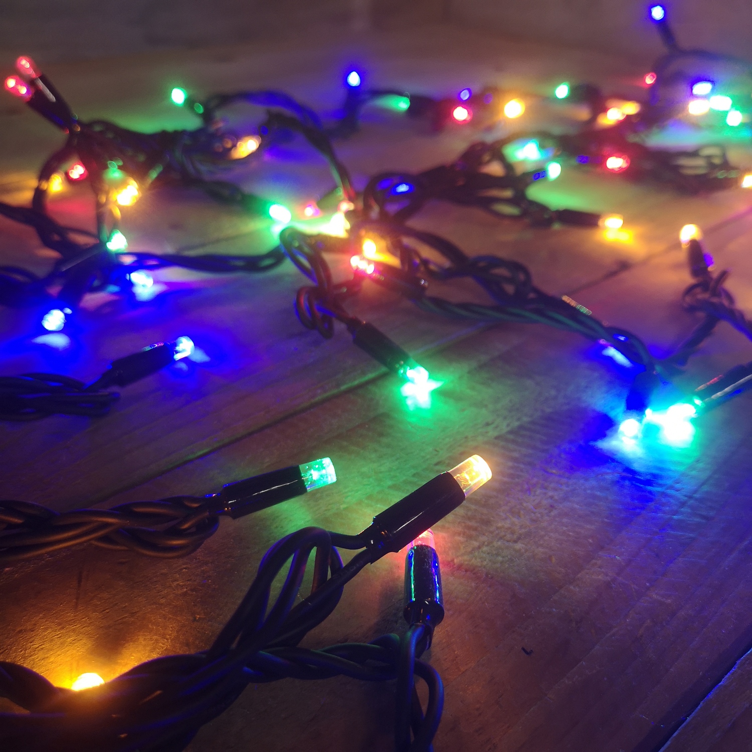 100 LED Multicolour 10m Heavy Duty Connectable Christmas Lights