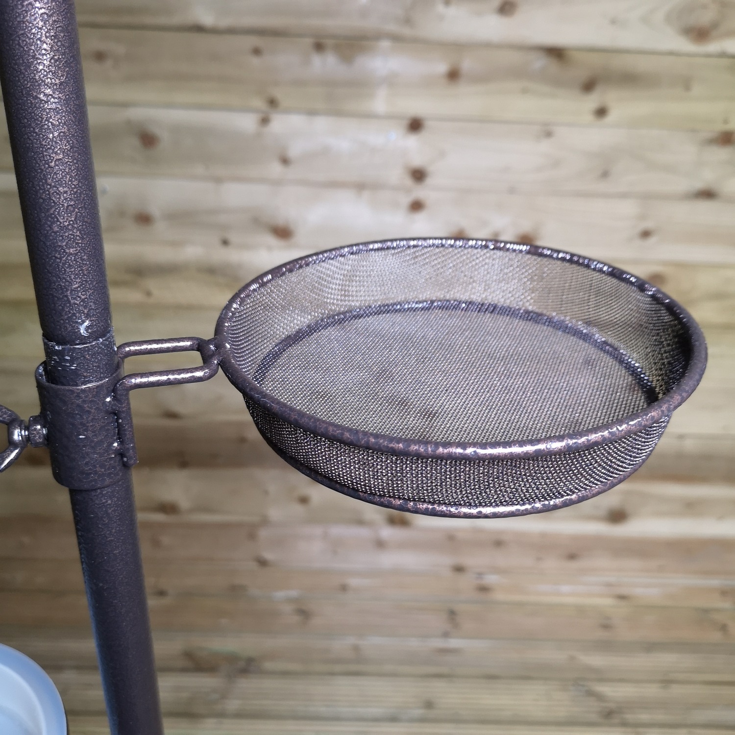 8ft (2.4m) Kingfisher Deluxe Bird Feeding Station with Feeders and Dishes