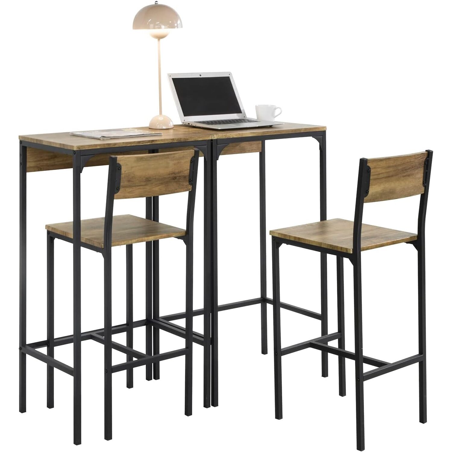 Bar Set-2 Bar Tables and 2 Stools