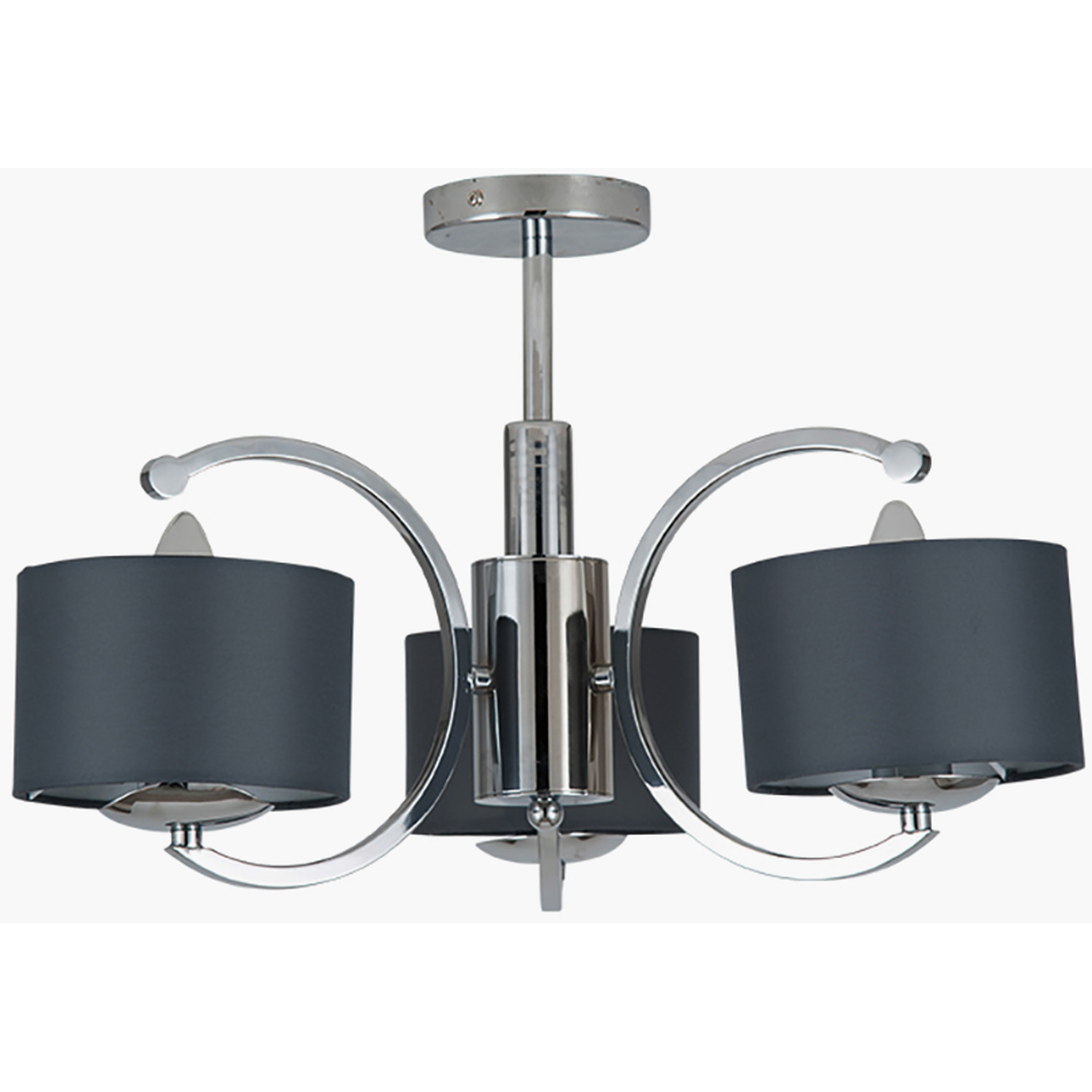3 Arm Multi Flush Ceiling Light