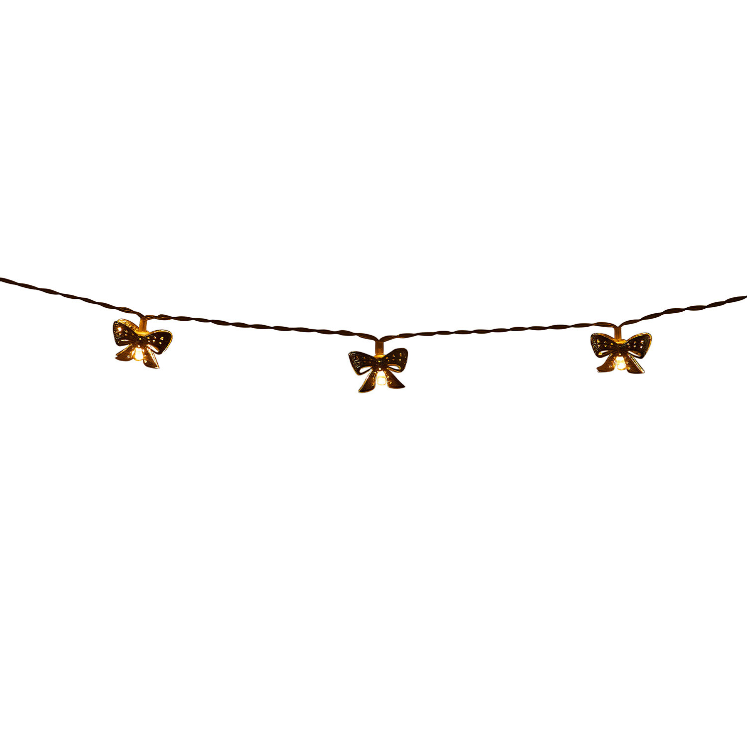 20 LED Christmas Bow String Light