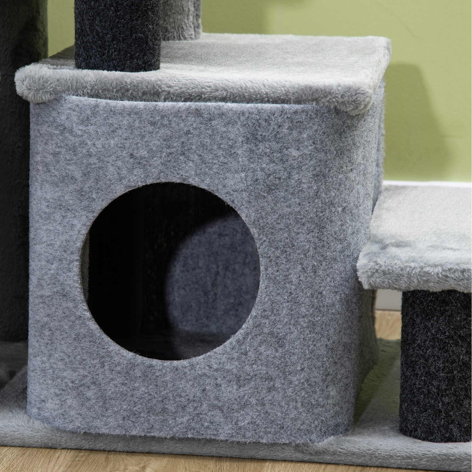 4-Step Cat Stairs for Bed, Cat House for Sofa