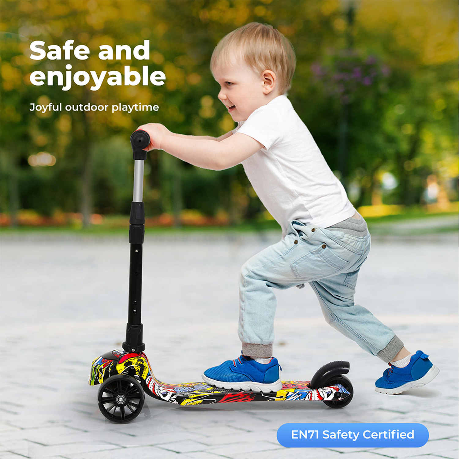 Height Adjustable Kids Scooter