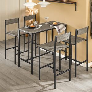 SoBuy Breakfast Bar Set Dining Set