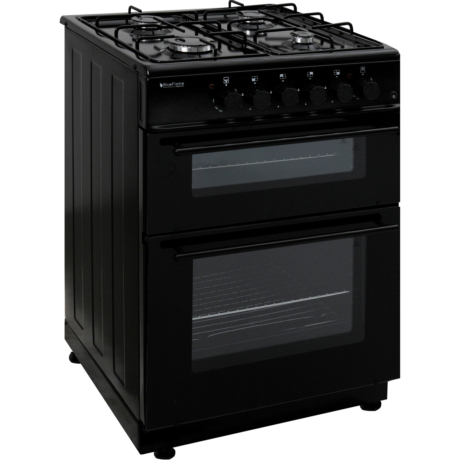 60 cm Freestanding Dual Fuel Cooker With Double Cavity Oven
