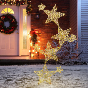 800 LED Star Stack Decoration