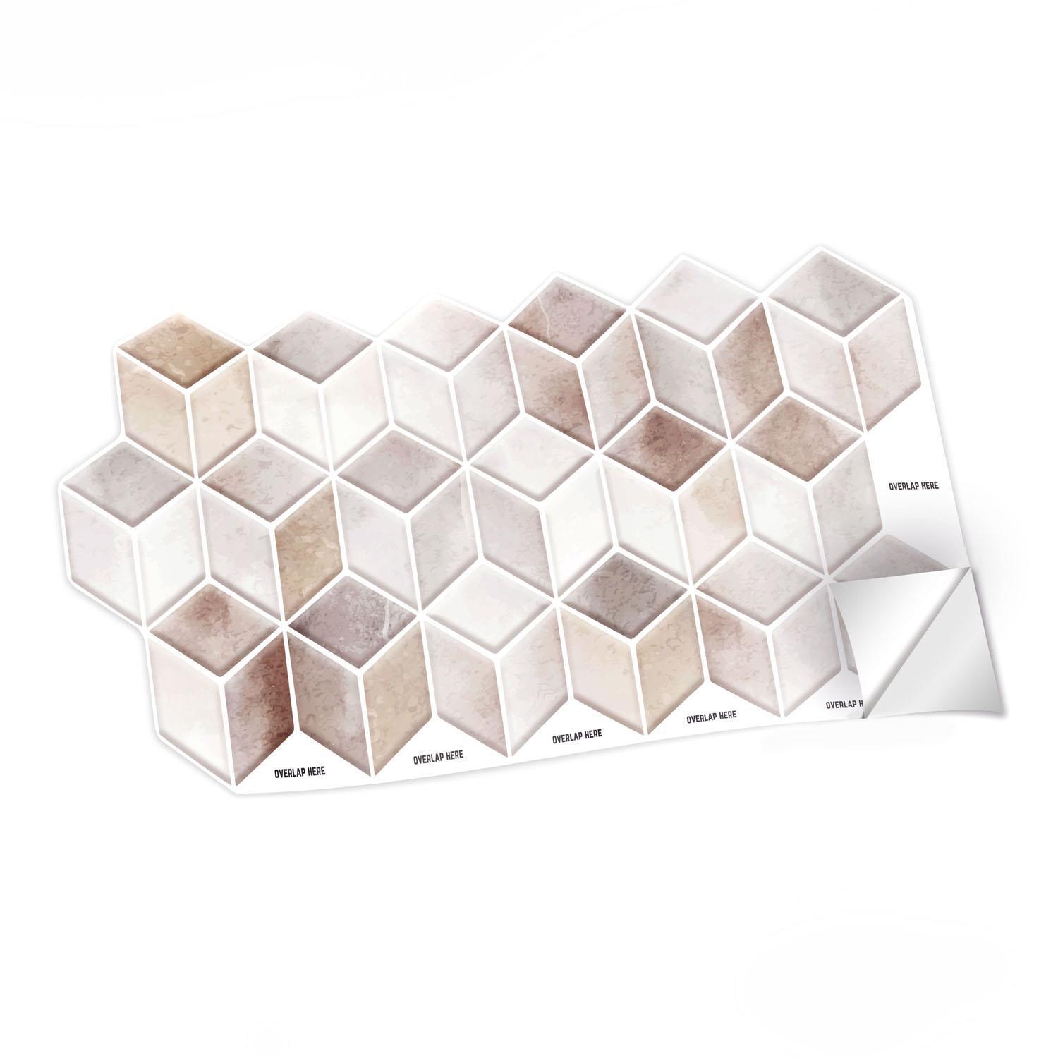 Walplus Wall Tile Stickers Home Decor