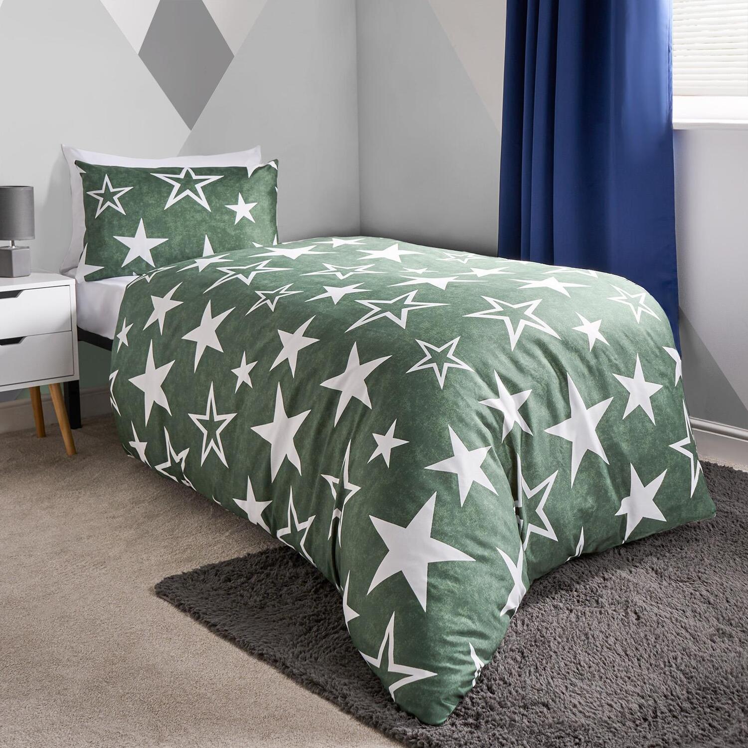 Twin Pack Of Star Duvet Cover Set