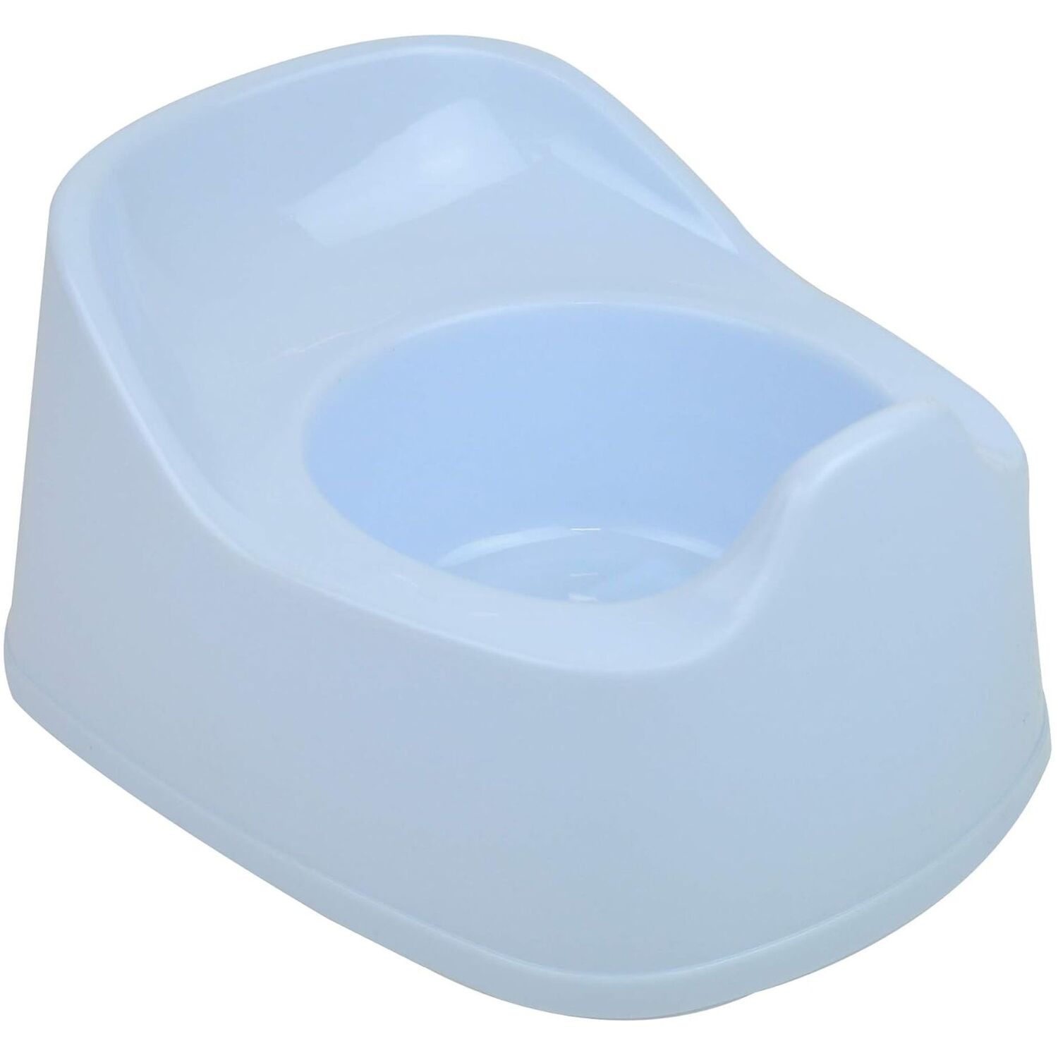 Blue Plastic Potty Portable Toddler Toilet Training Seat Lightweight