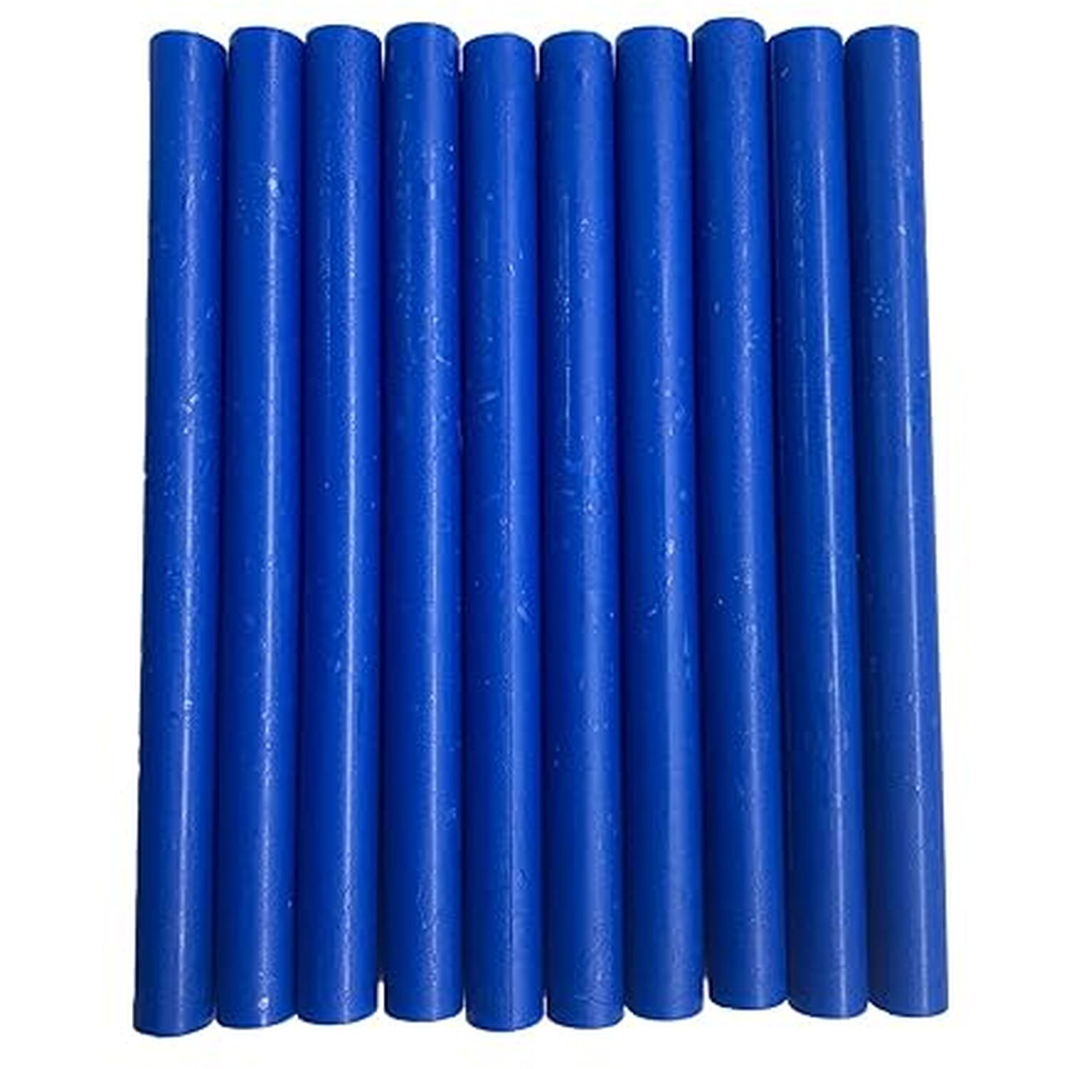 Pack of 10 Royal Blue Wax Sticks