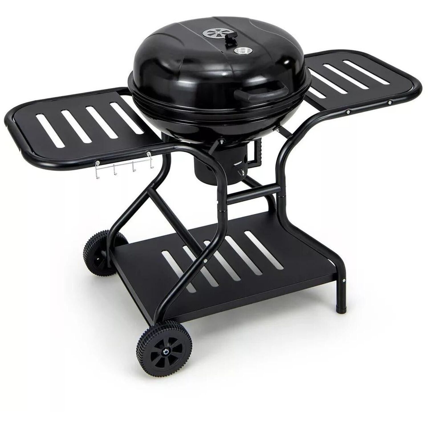 2 Layer Racks Outdoor Charcoal Grill Portable Barbecue