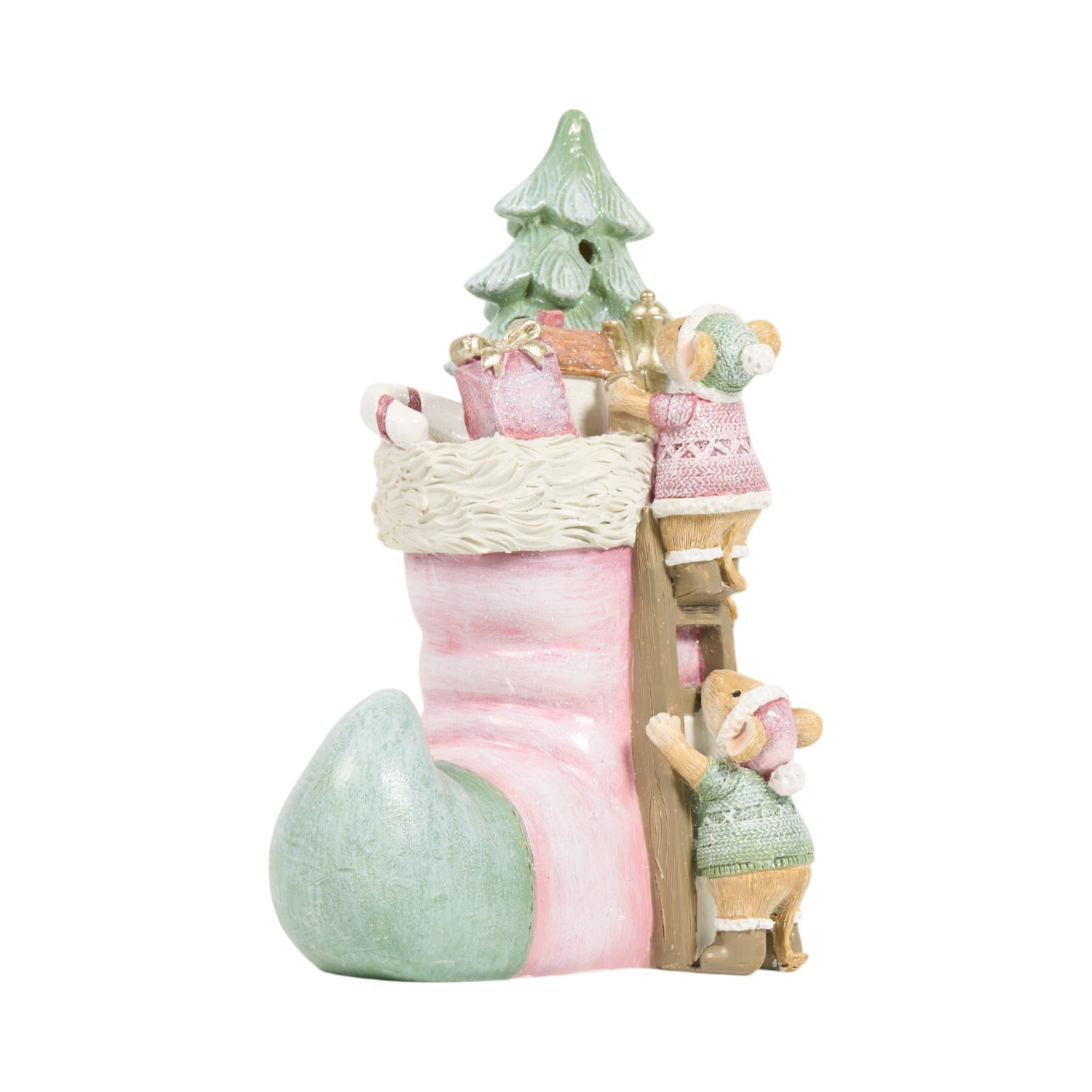 Cute Mouse Boot Ornament