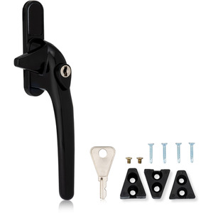XFORT Locking Cockspur Window Handle, Right Hand UPVC Window Handle ...