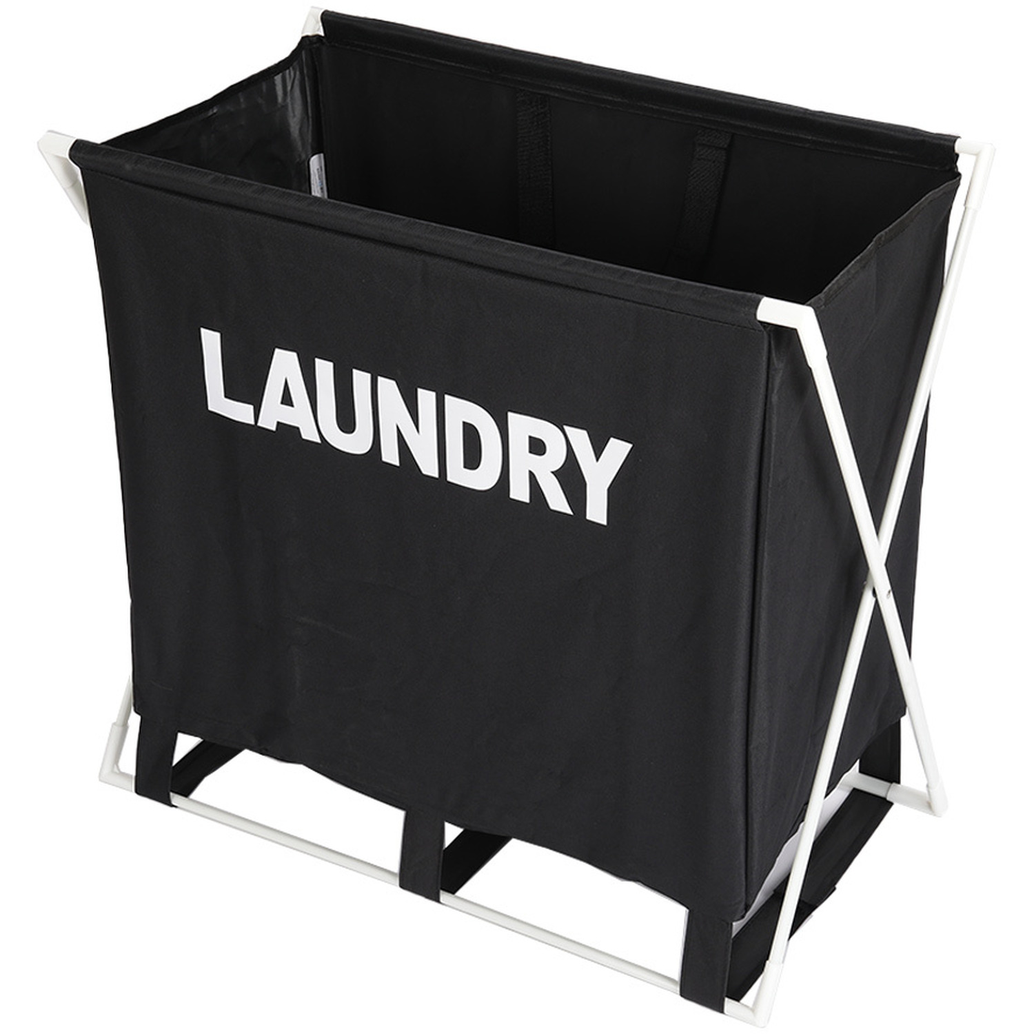 Oxford Fabric Laundry Basket Bin Clothes Washing Storage Hamper With Lid