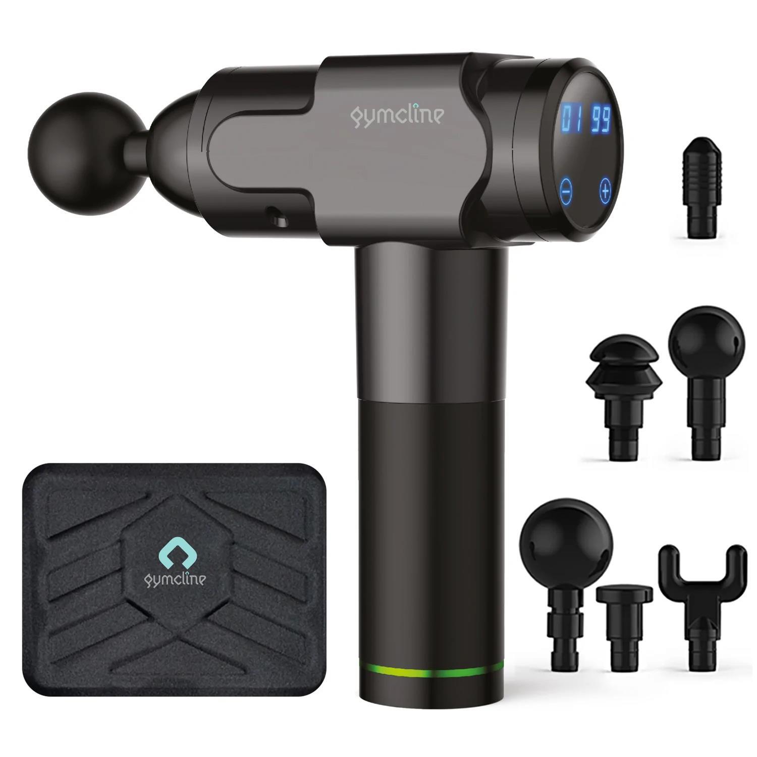 2500mAh LCD Touch Screen Massage Gun with 20 Speed Modes