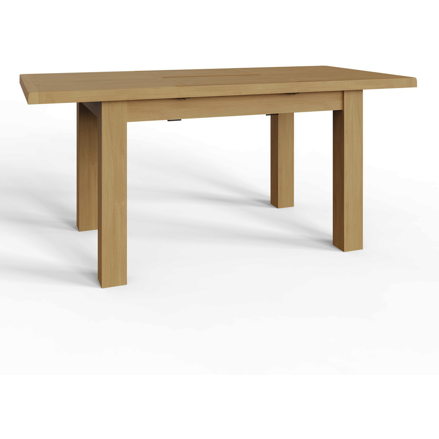 1.2m Extending Dining Table Natural Oak