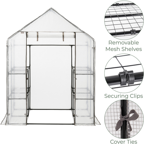 Extra Large Walk In Growhouse 6ft