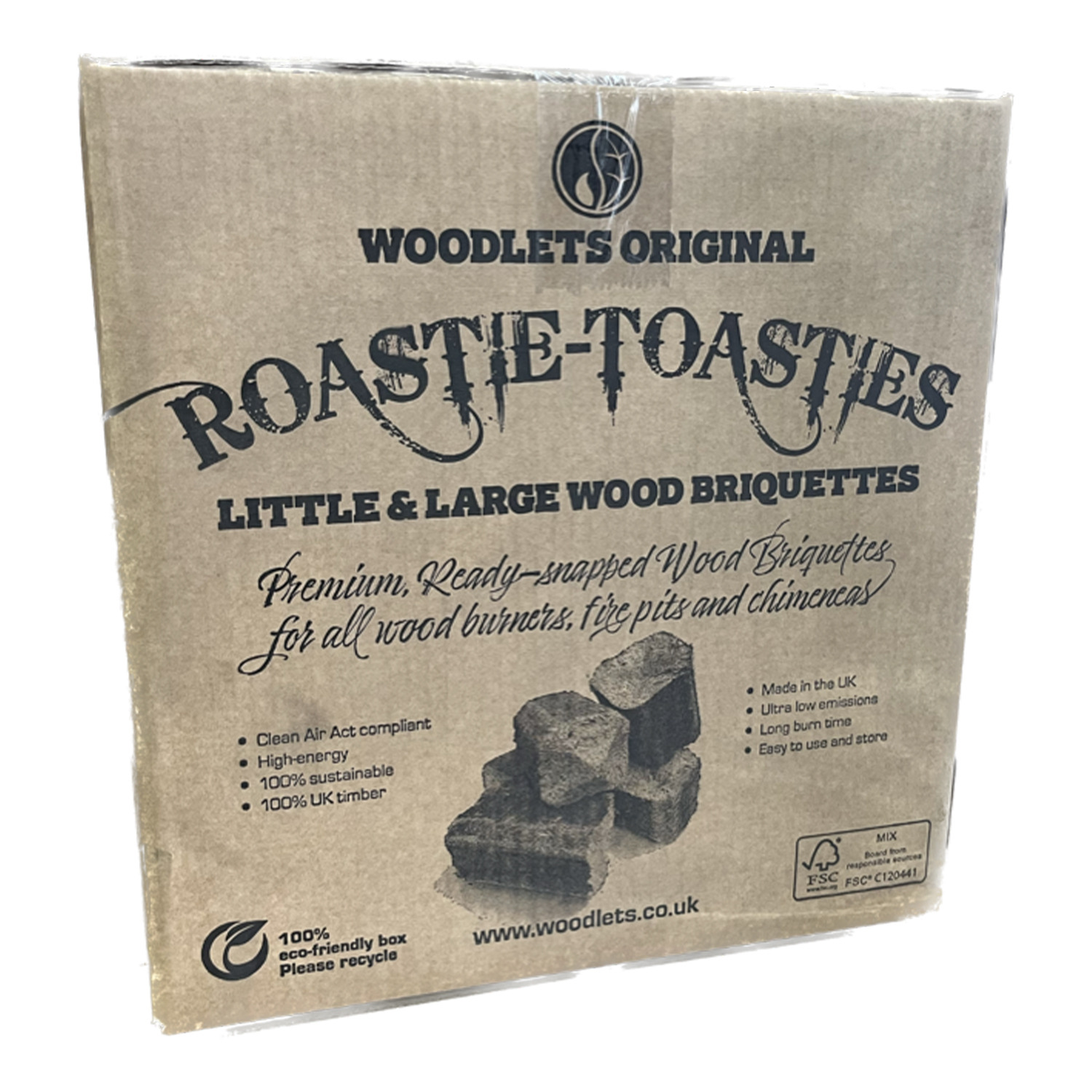 Roastie Toasties Briquettes
