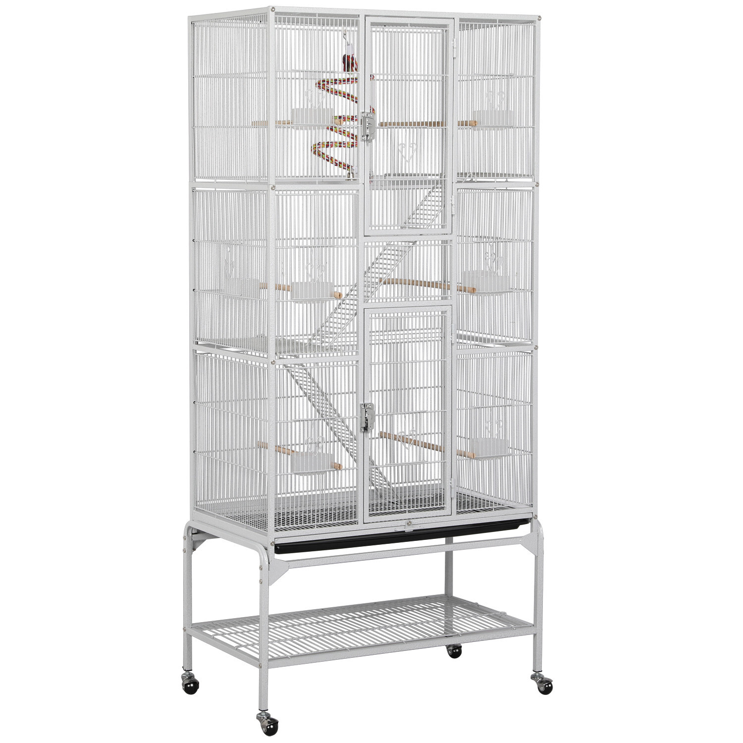 Extra Large Bird Cage with Detachable Stand