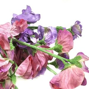 Artificial Sweet Pea Flower Bundle