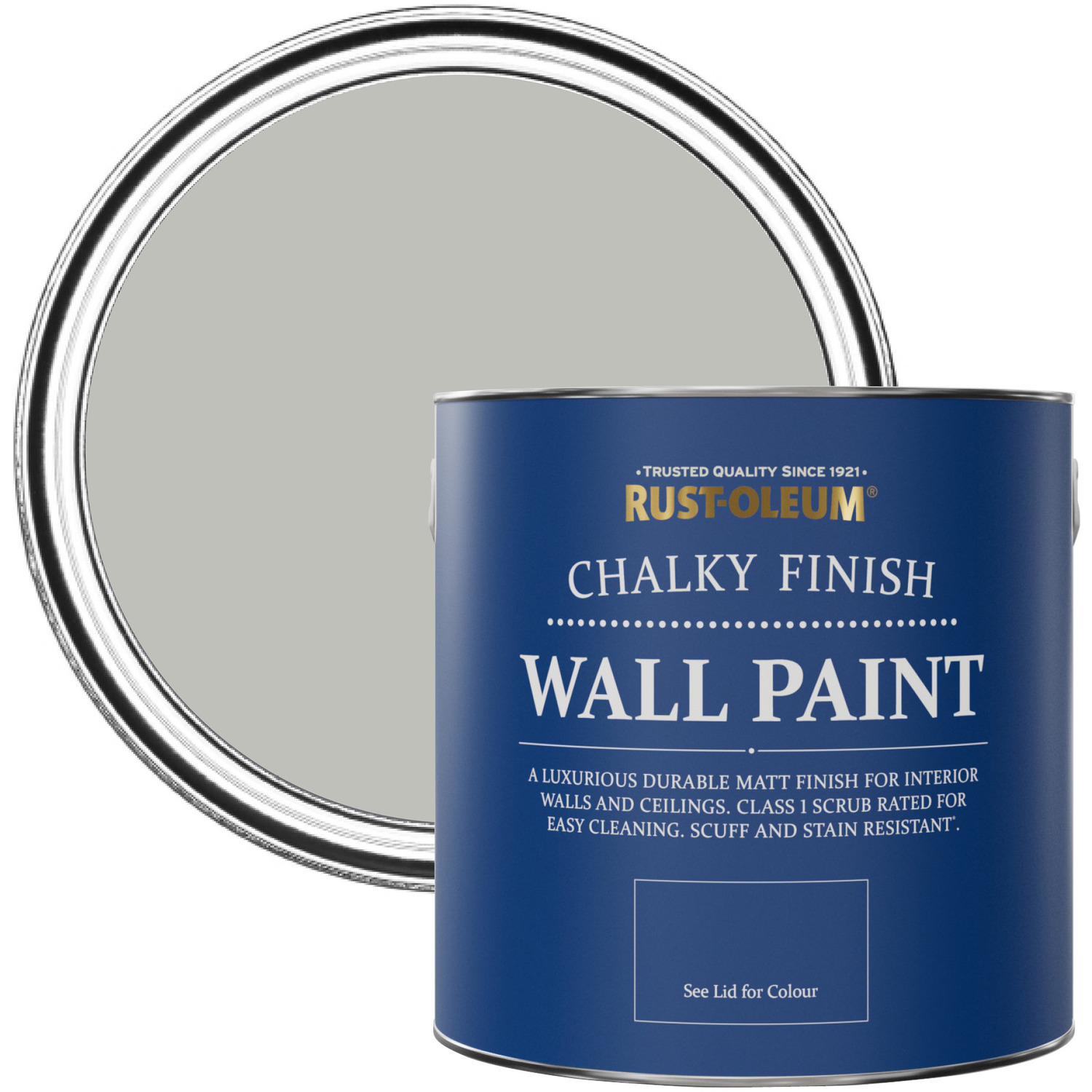 Chalky Wall Paint - Flint