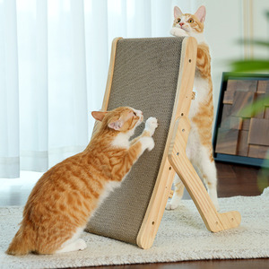 Adjustable Cat Scratching Board with Dual Functionality