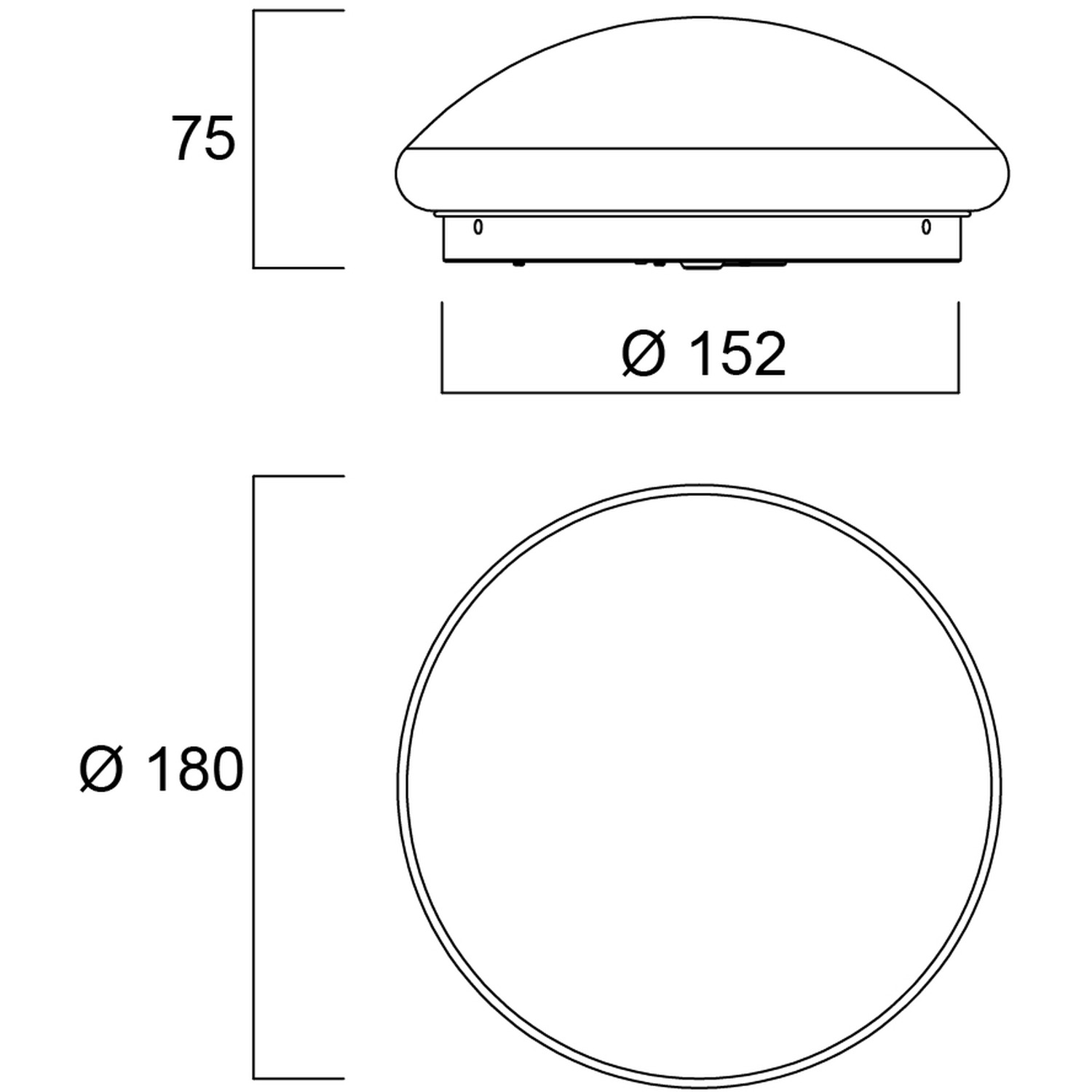 Surface Ceiling and Wall Integrated LED Dualtone Light