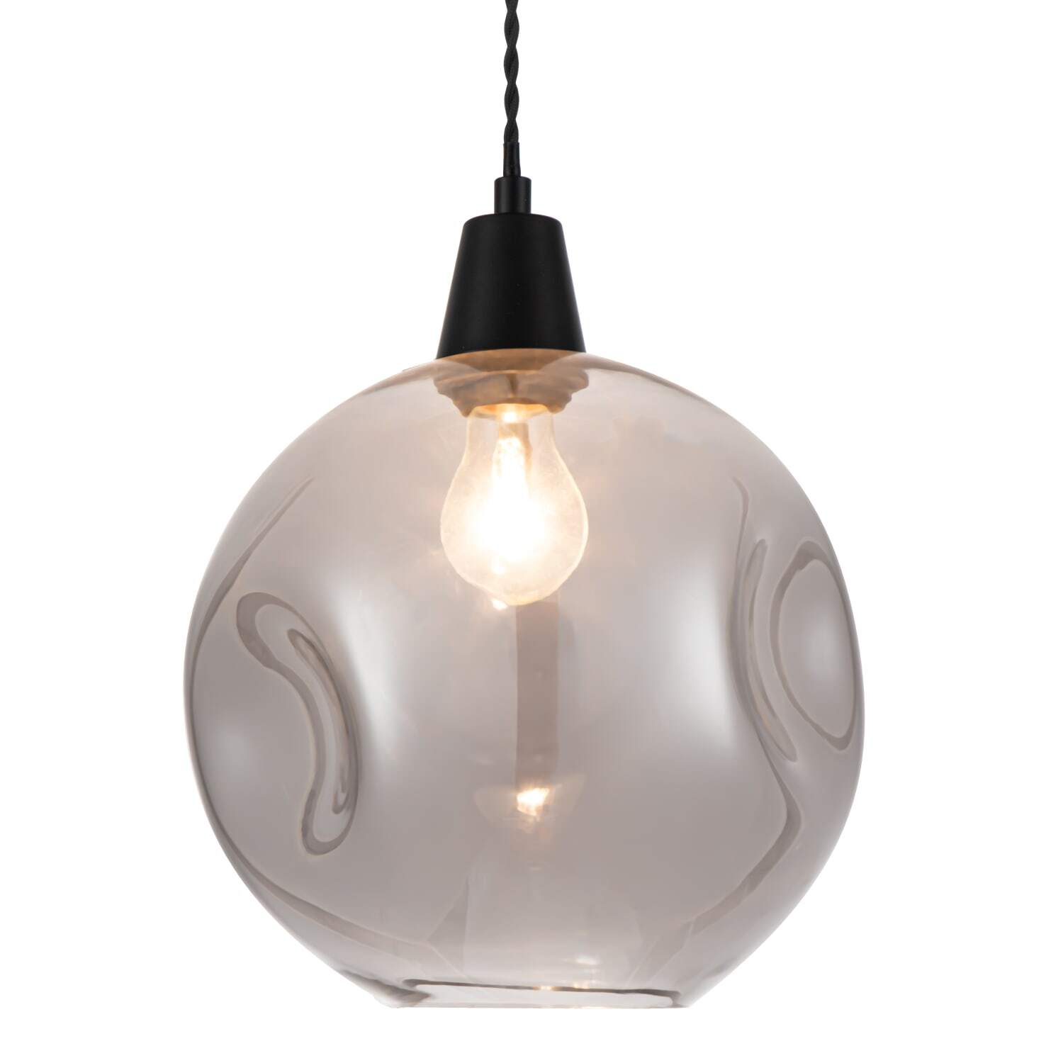 COSYLYTE Millfield Dimple Glass Pendant Light