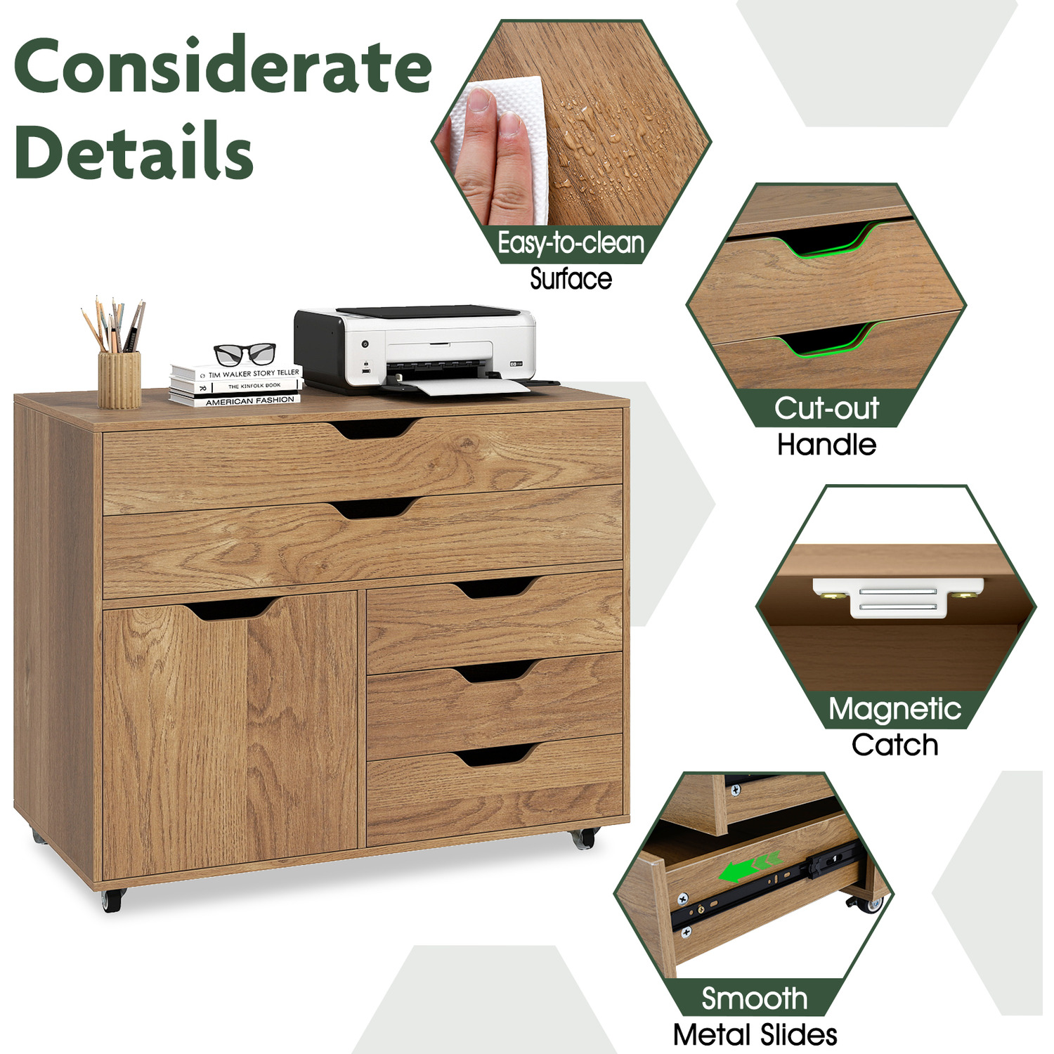 Mobile Chest of Drawers