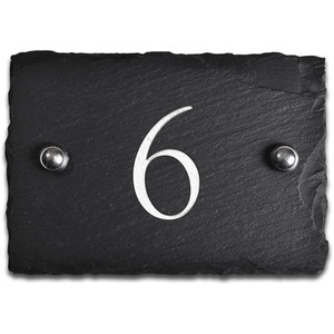 Rustic Slate Number 6