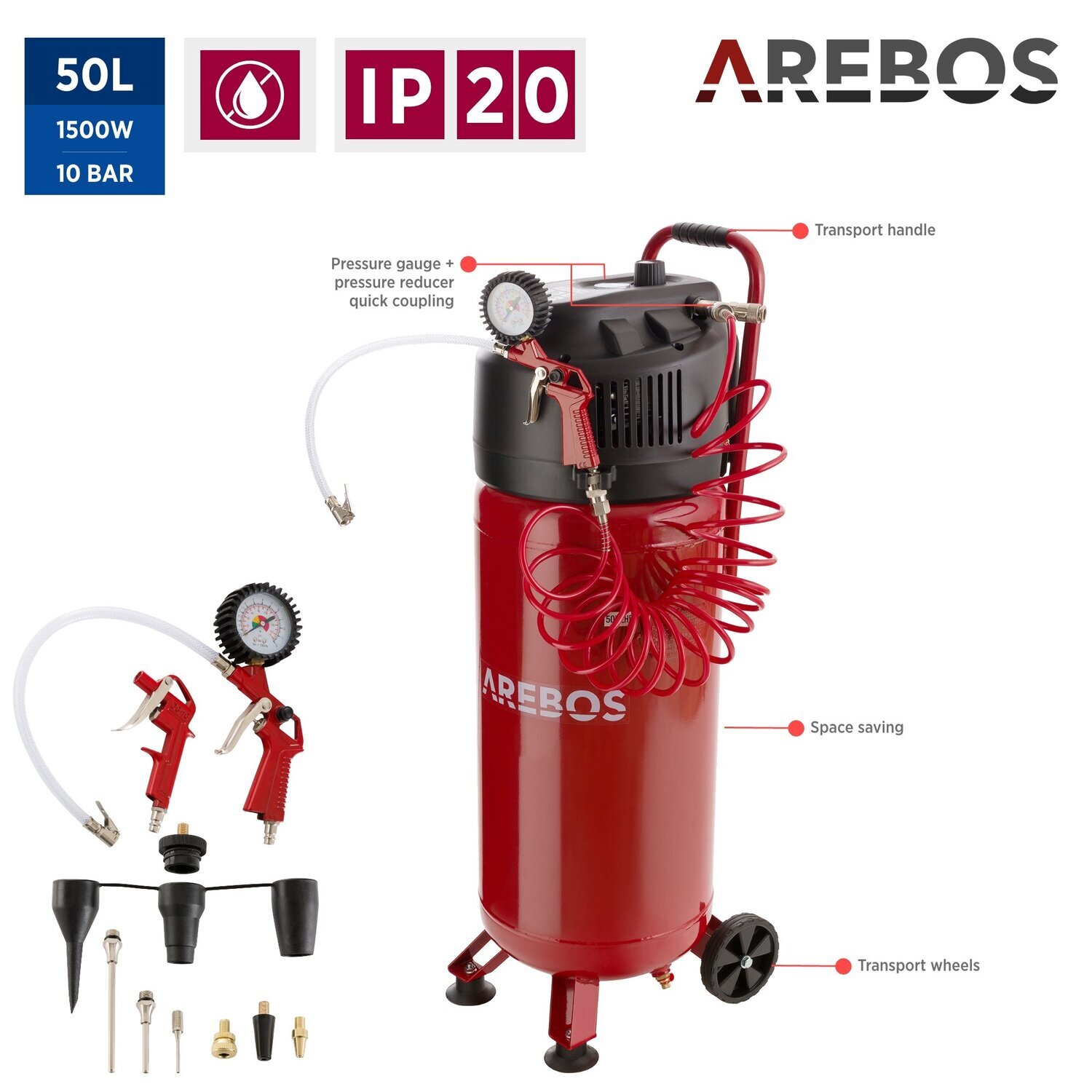 13-Piece Air Compressor Tool Set