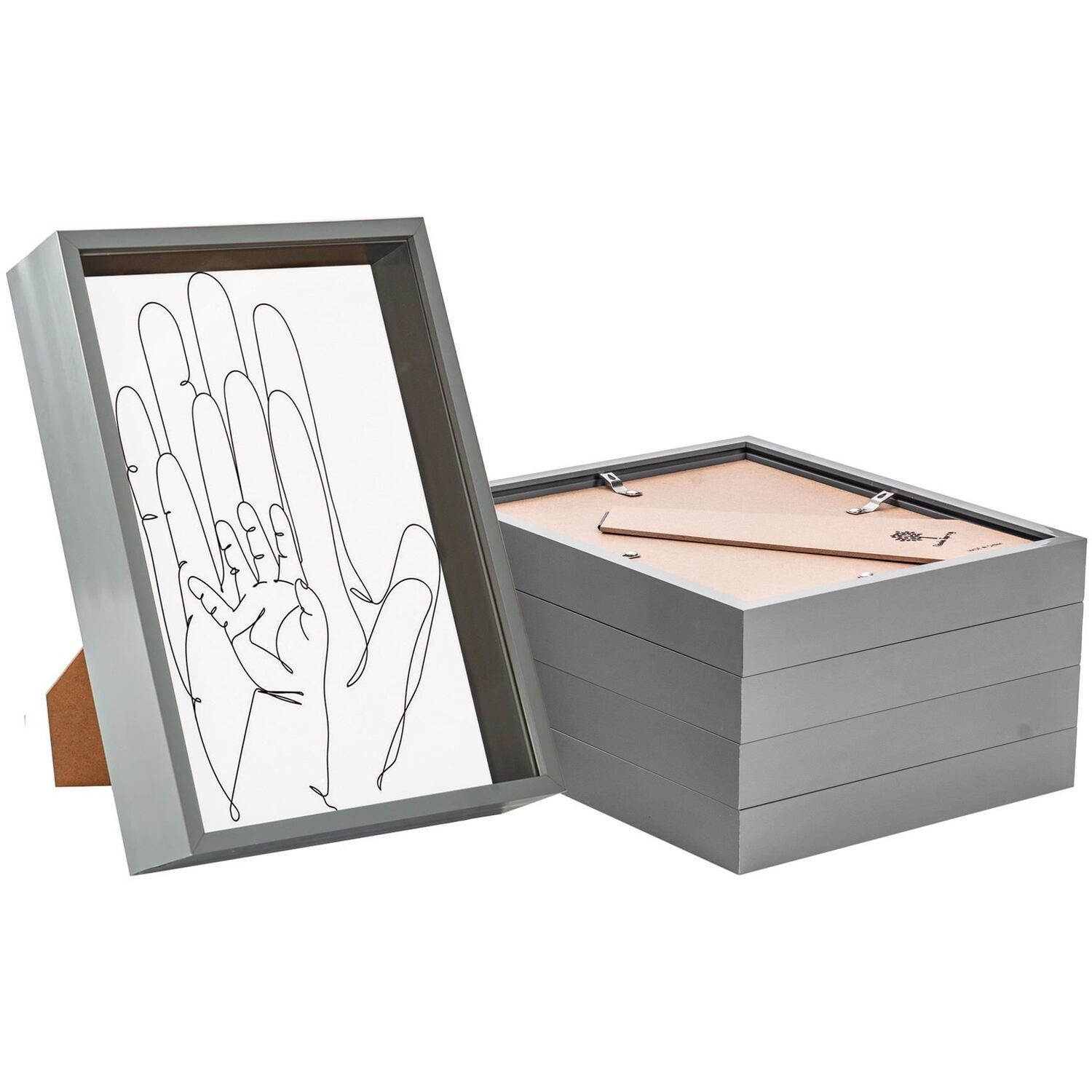 Deep Box Photo Frames - A4 (8 x 12") - Pack of 5