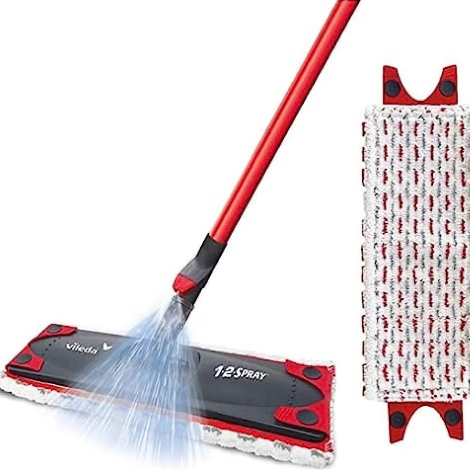 Microfibre Power Spray Mop with Extra Head