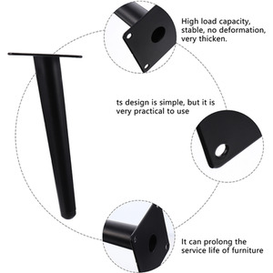 Tapered Metal Furniture Legs Replacement