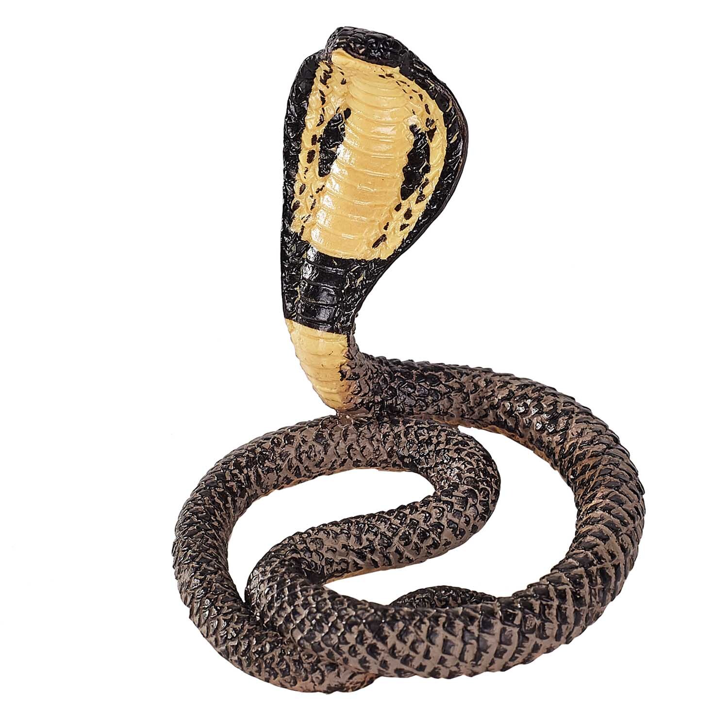 MOJO Wildlife Woodland King Cobra Toy Figure - 387126