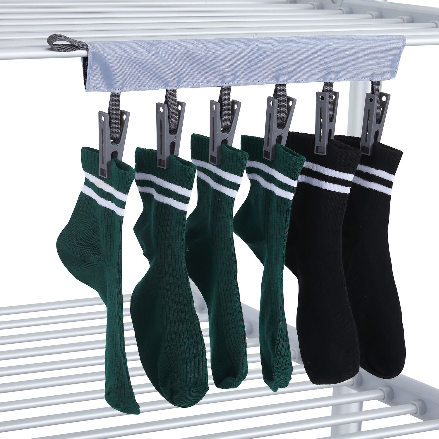 Pack of 2 Indoor Airer 6 Peg Attachment