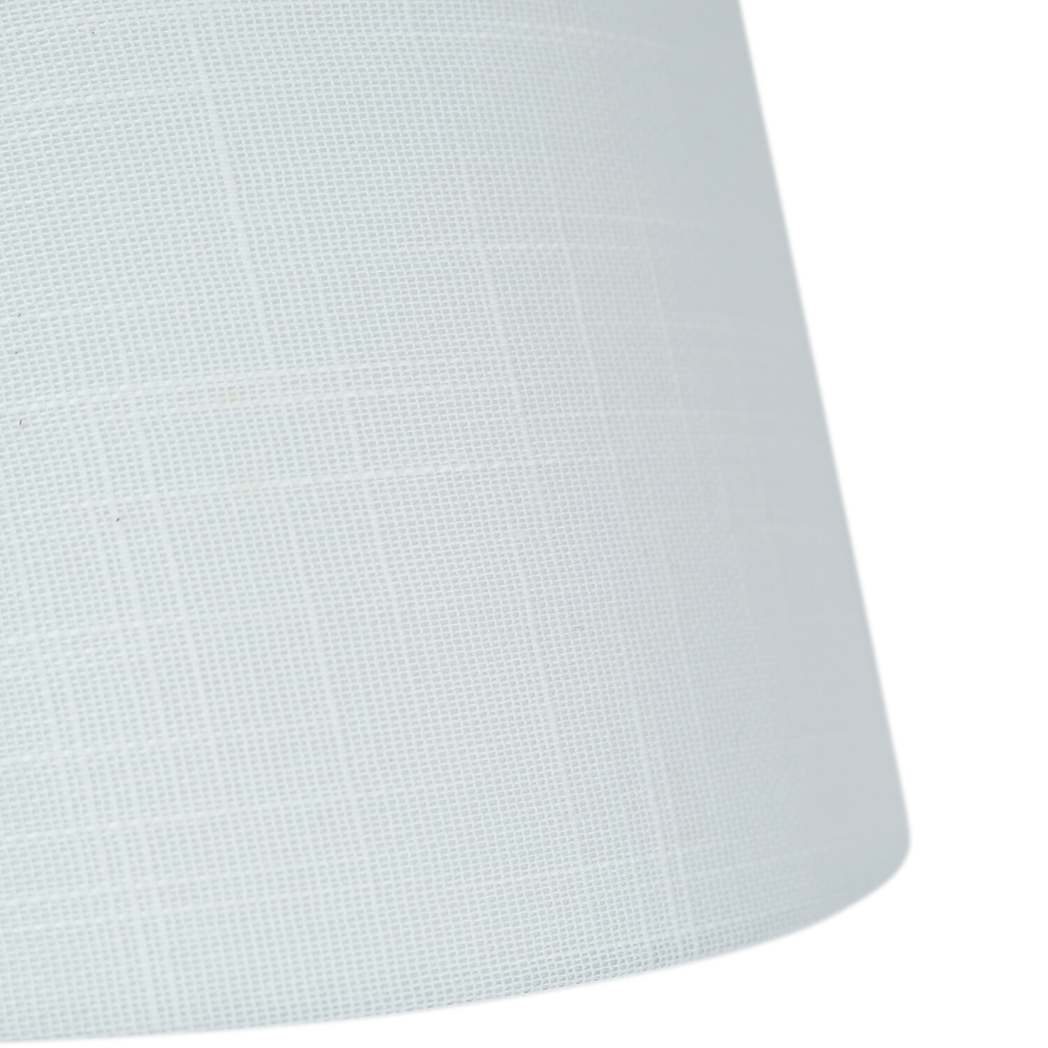 White Linen Textured Shade