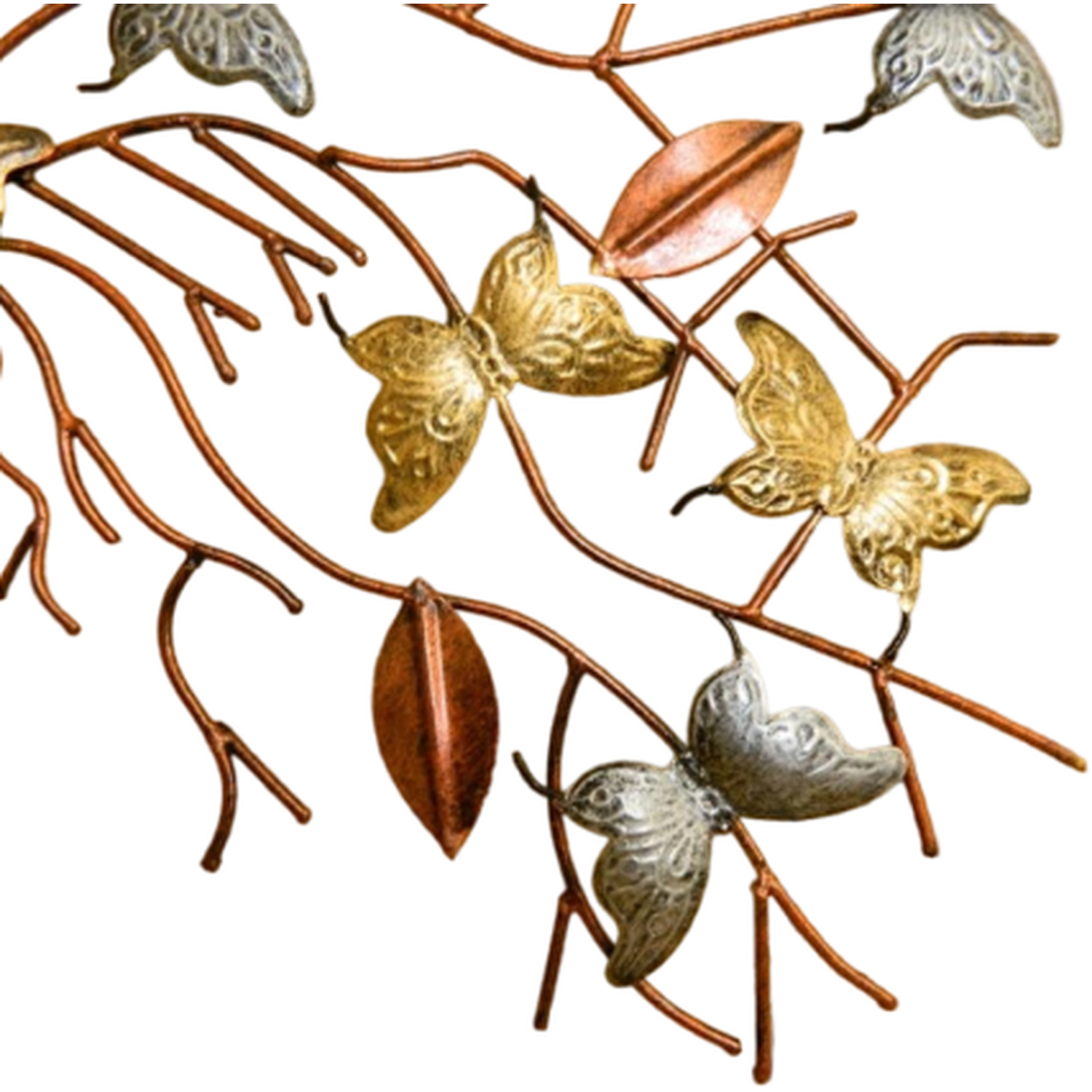 Metal Butterfly Tree - Butterflies Metallic
