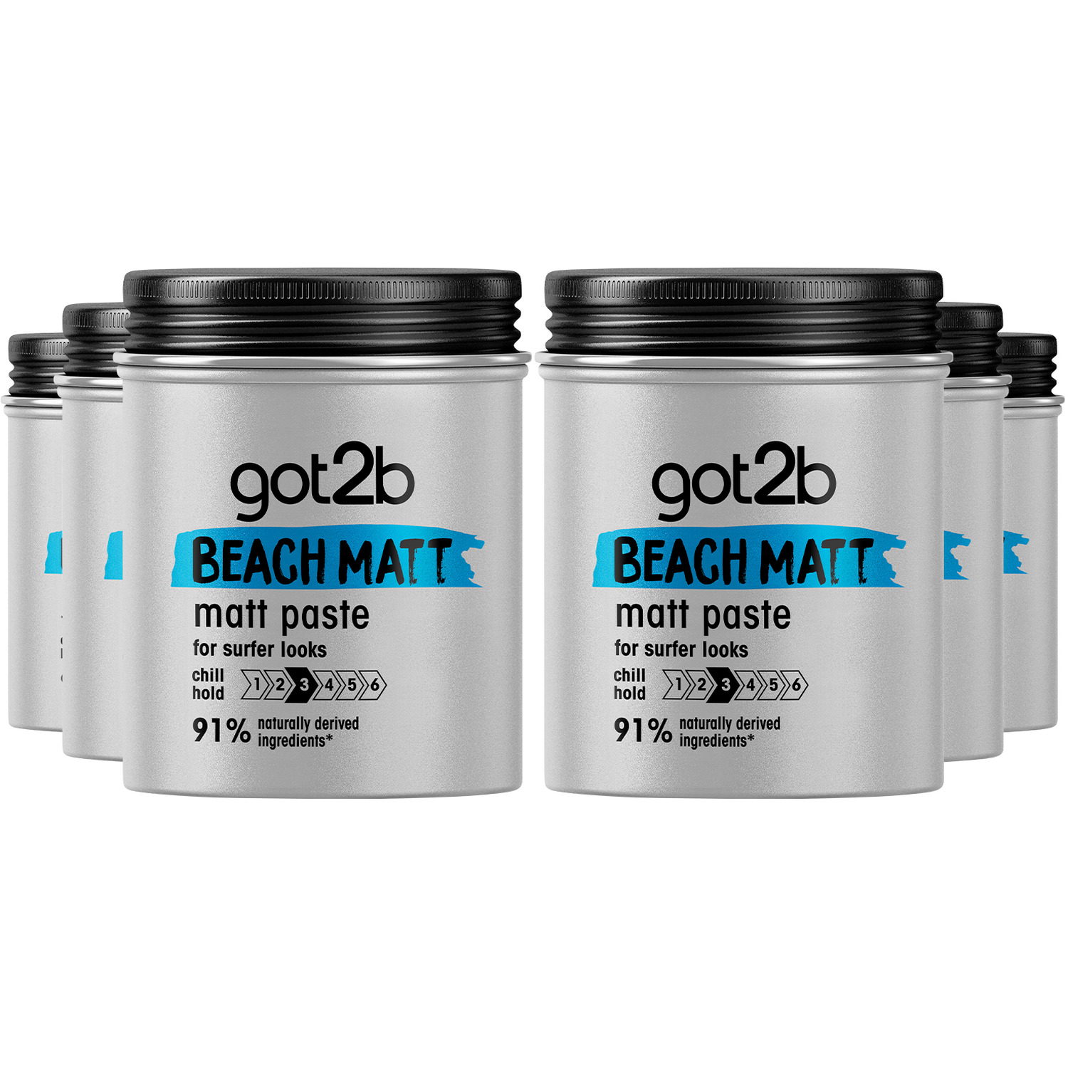 Schwarzkopf got2b Beach Matt Surfer Look Matt Paste 100ml