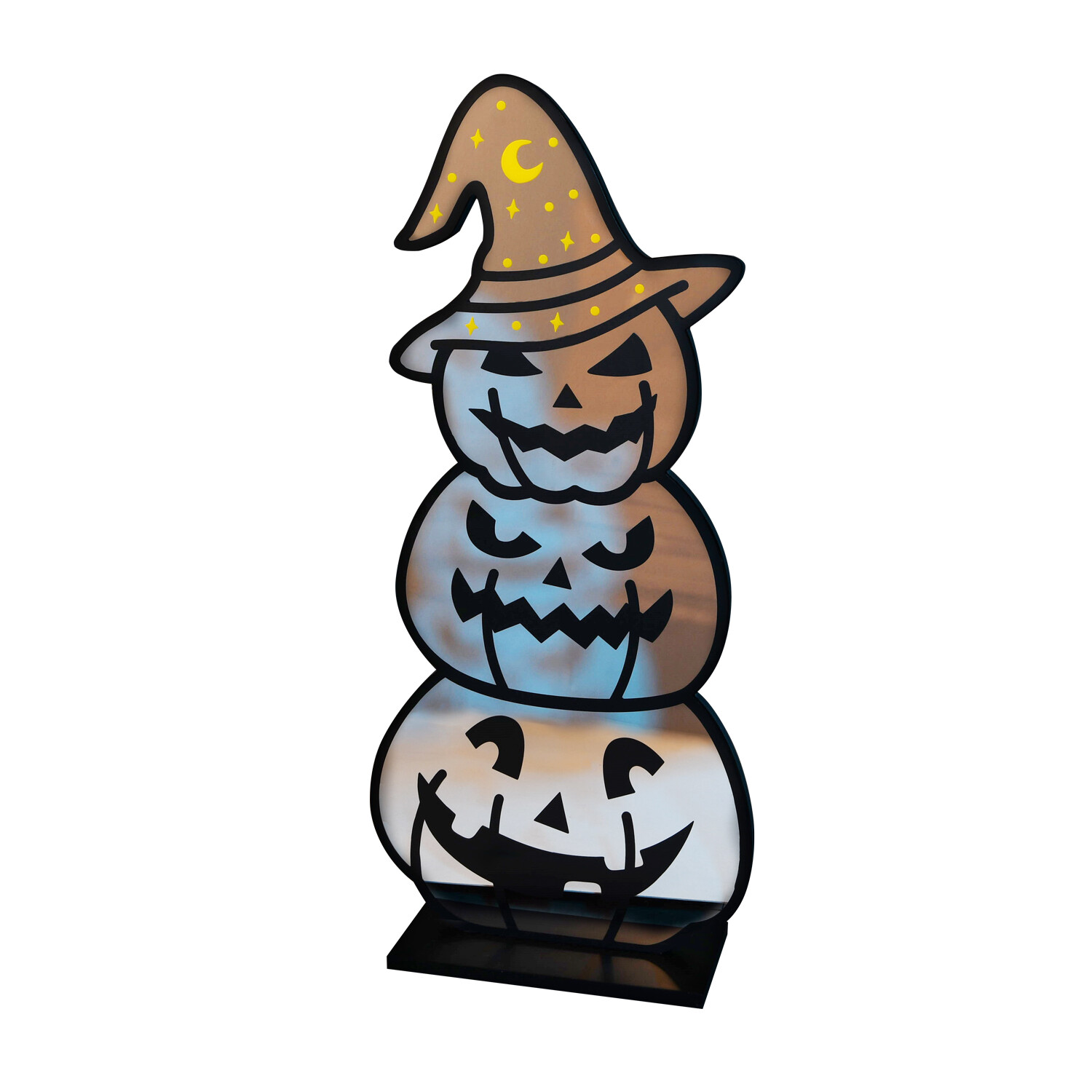 Halloween Pumpkin Stack Infinity Light